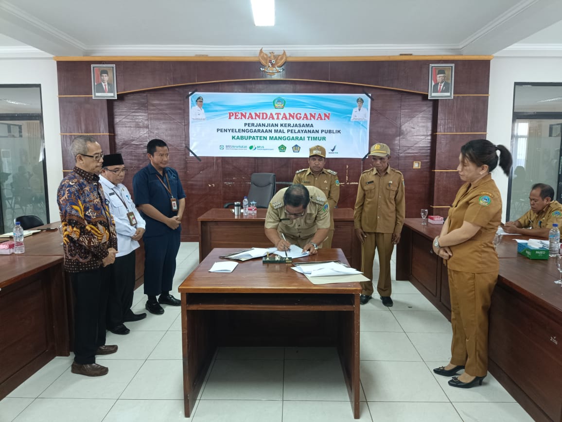 Demi Pelayanan yang Publik Maksimal, Pemkab Matim Teken PKS MAL Demi Pelayanan yang Publik Maksimal, Pemkab Matim Teken PKS MAL